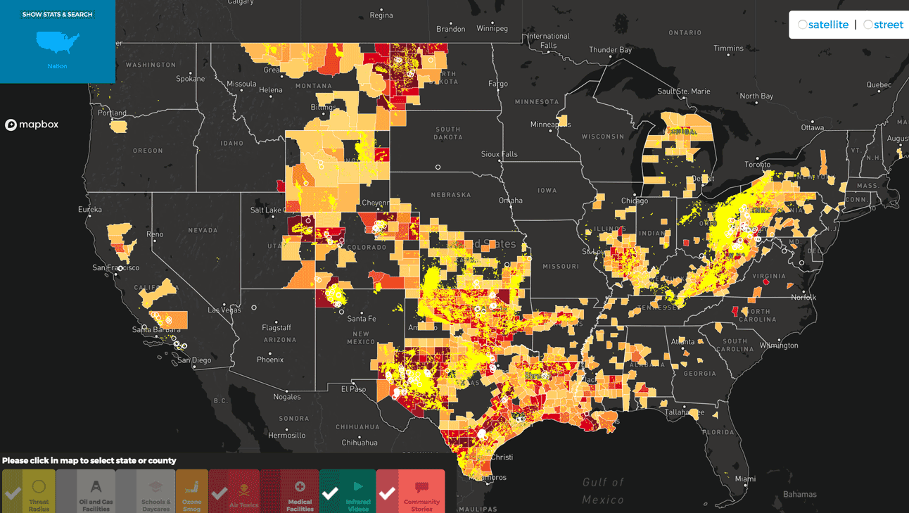 Colorado Y El Mapa Del Gas